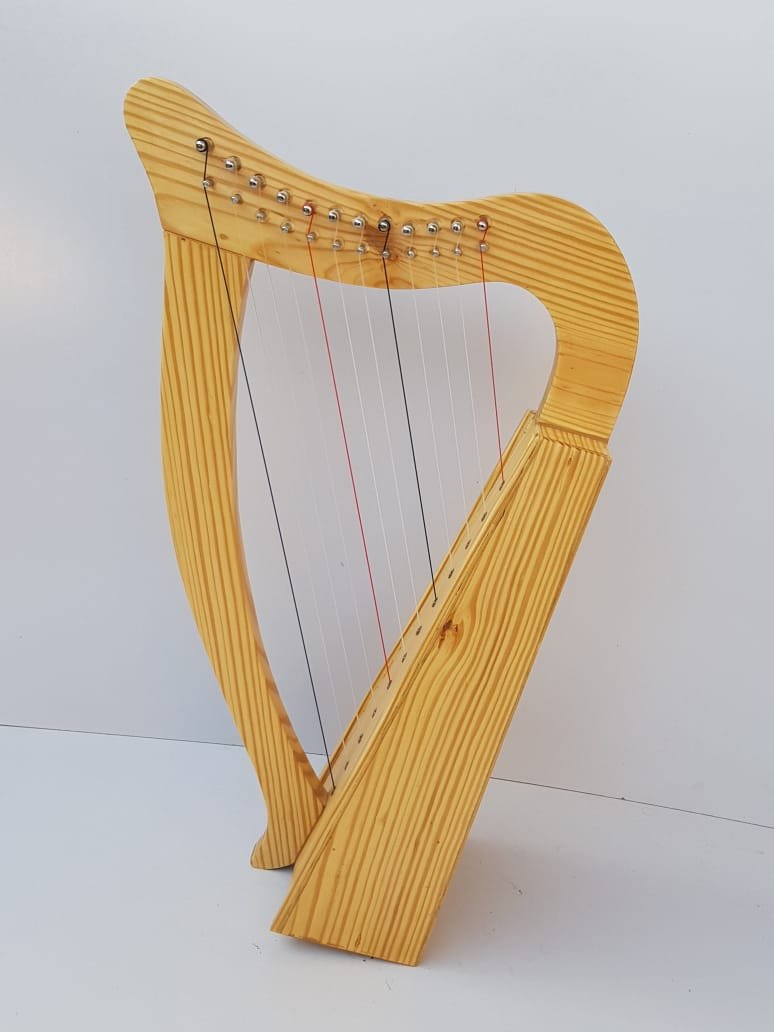 15 String Baby Harp Mini Harp With Free Carry Bag Tunning Key and Extra ...
