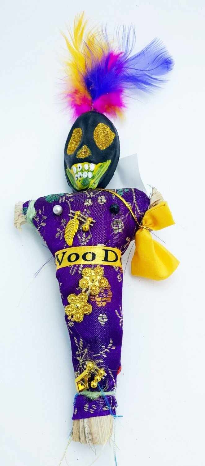 Voodoo Doll Blue Magic Power REVENGE Hurt Force Curse Bayou Spell Love ...