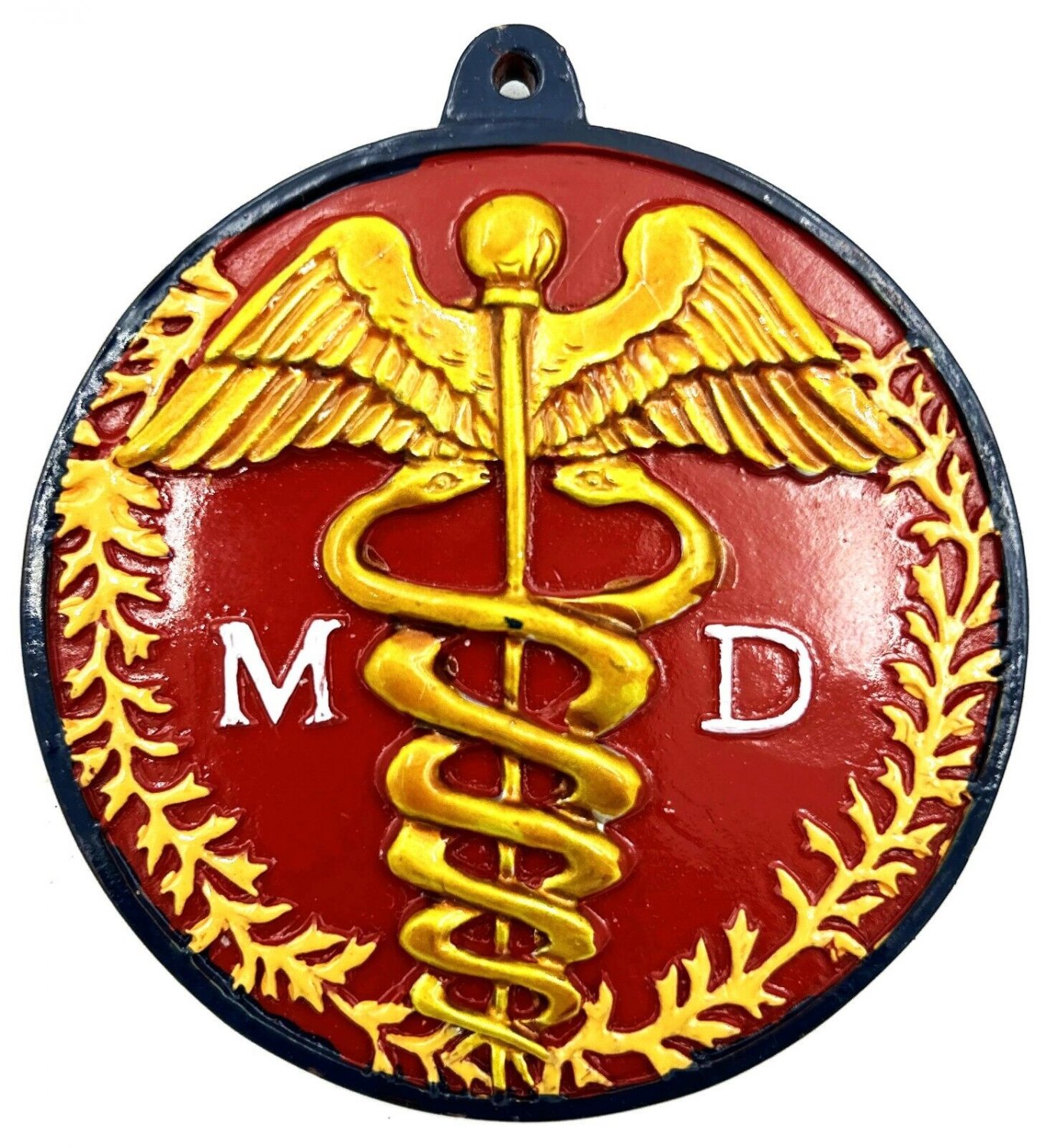 Medical Doctor Caduceus Emblem Refrigerator Magnet & Ornament New Orleans