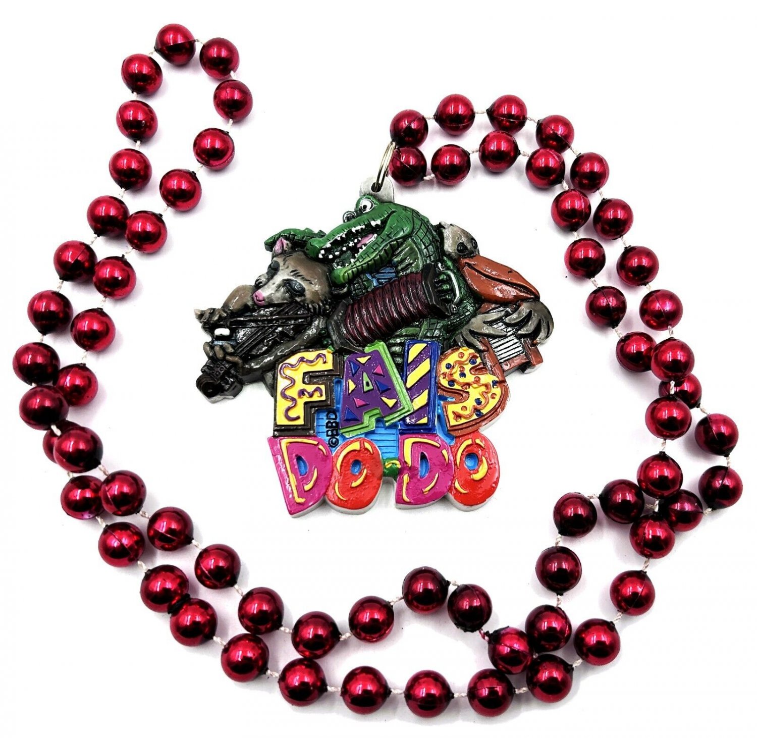 Fais Do-Do New Orleans Beads Carnival Party Bead Bourbon Street Party Cajun