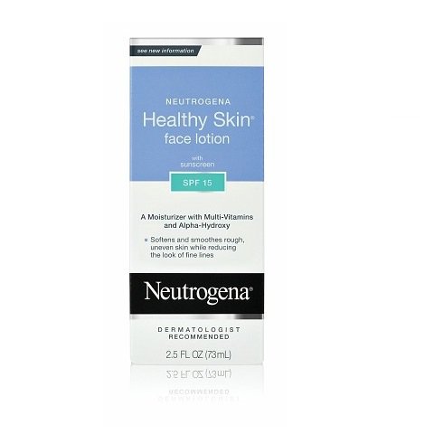 Neutrogena Healthy Skin Face Lotion with SPF 15 (2.5oz/ 73ml)