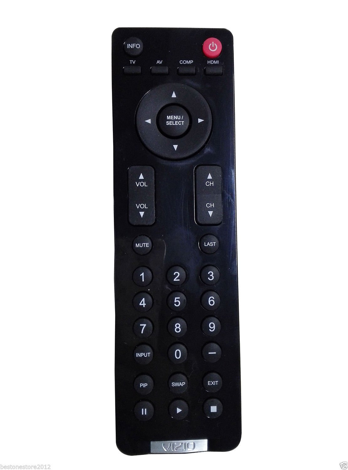 New Genuine Vizio Remote Vr2 Vr4 For Vo320e Vo370m Vo420e Vl260m