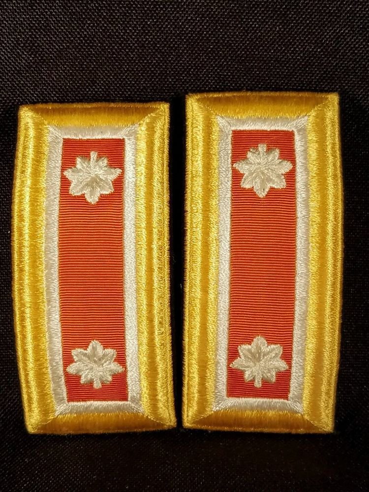 US Army Male Dress Blue Shoulder Boards Quartermaster Corps ...