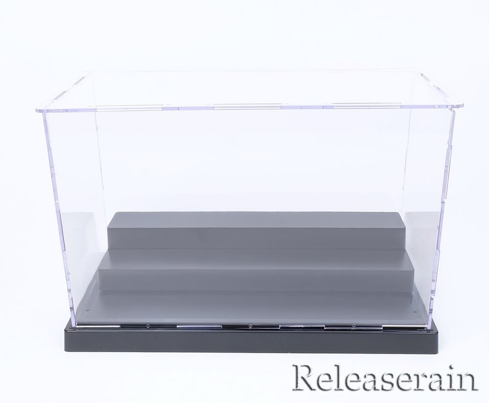 9x5x5.7" Assembly Clear Acrylic Display Dustproof Protection Showcase ...