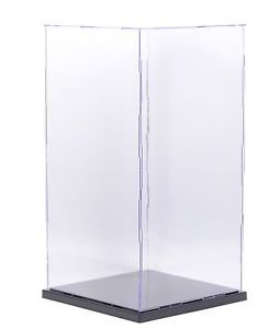 16x8x8" Assembly Clear Acrylic Display Showcase Box for 12-14" Doll 1/6 ...