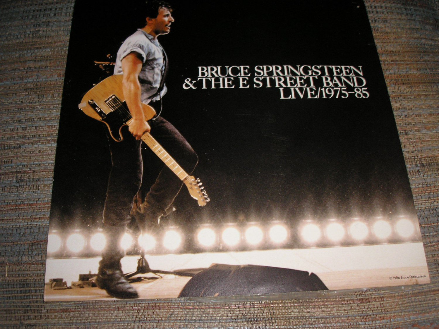 Bruce Springsteen, The E Street Band,Store Promo Record Album Ad Slick ...