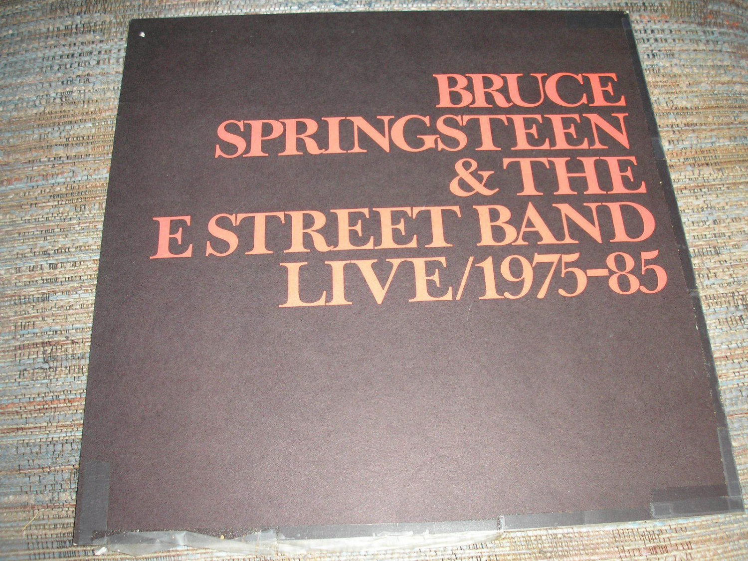 Bruce Springsteen, The E Street Band,Store Promo Record Album Ad Slick ...
