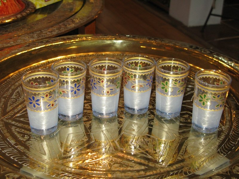 Moroccan tea glasses-Moroccan tea glass- Moroccan serving tea-Moroccan ...