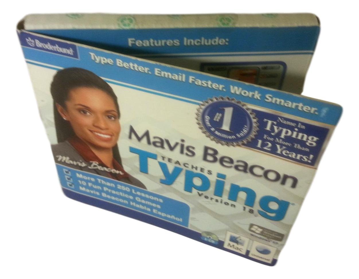 Mavis Beacon Teaches Typing Version 18 (PC) WIN10, 8, 7