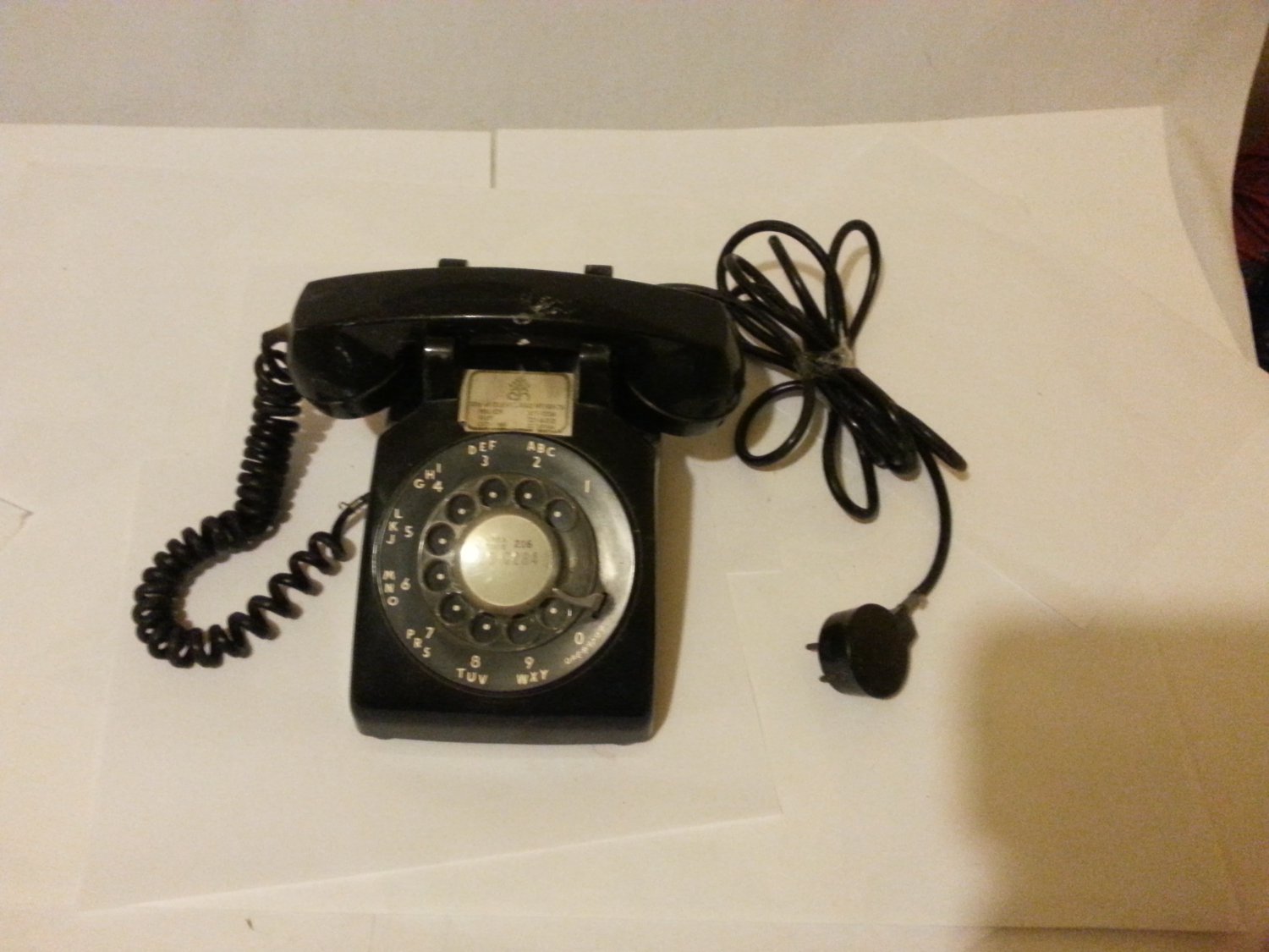 1965 Western Electric CD500 rotary dial phone (Vintage)