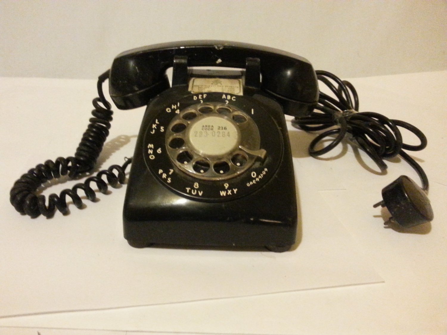 1965 Western Electric CD500 rotary dial phone (Vintage)