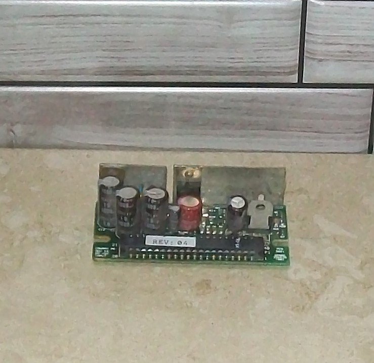 Vintage L-Shaped Scrap Board Fully Populated