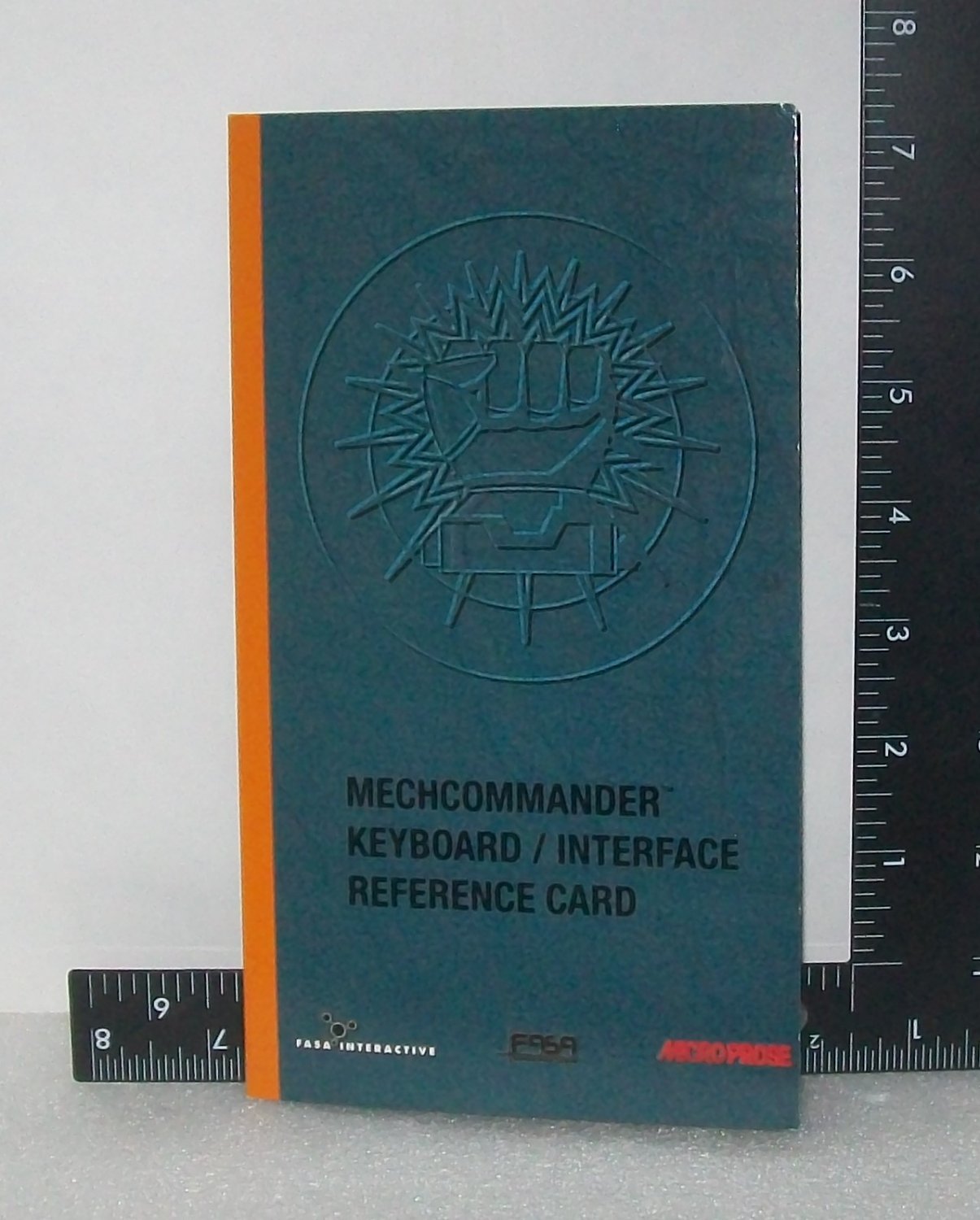 MechCommander KeyBoard Interface Reference Card