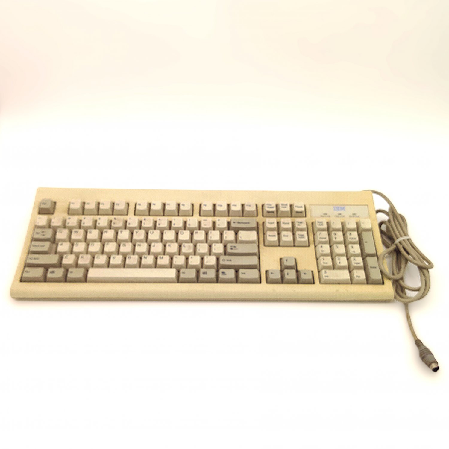 Vintage IBM Keyboard with Serial Port Connection Model KB-8923 | Dated ...