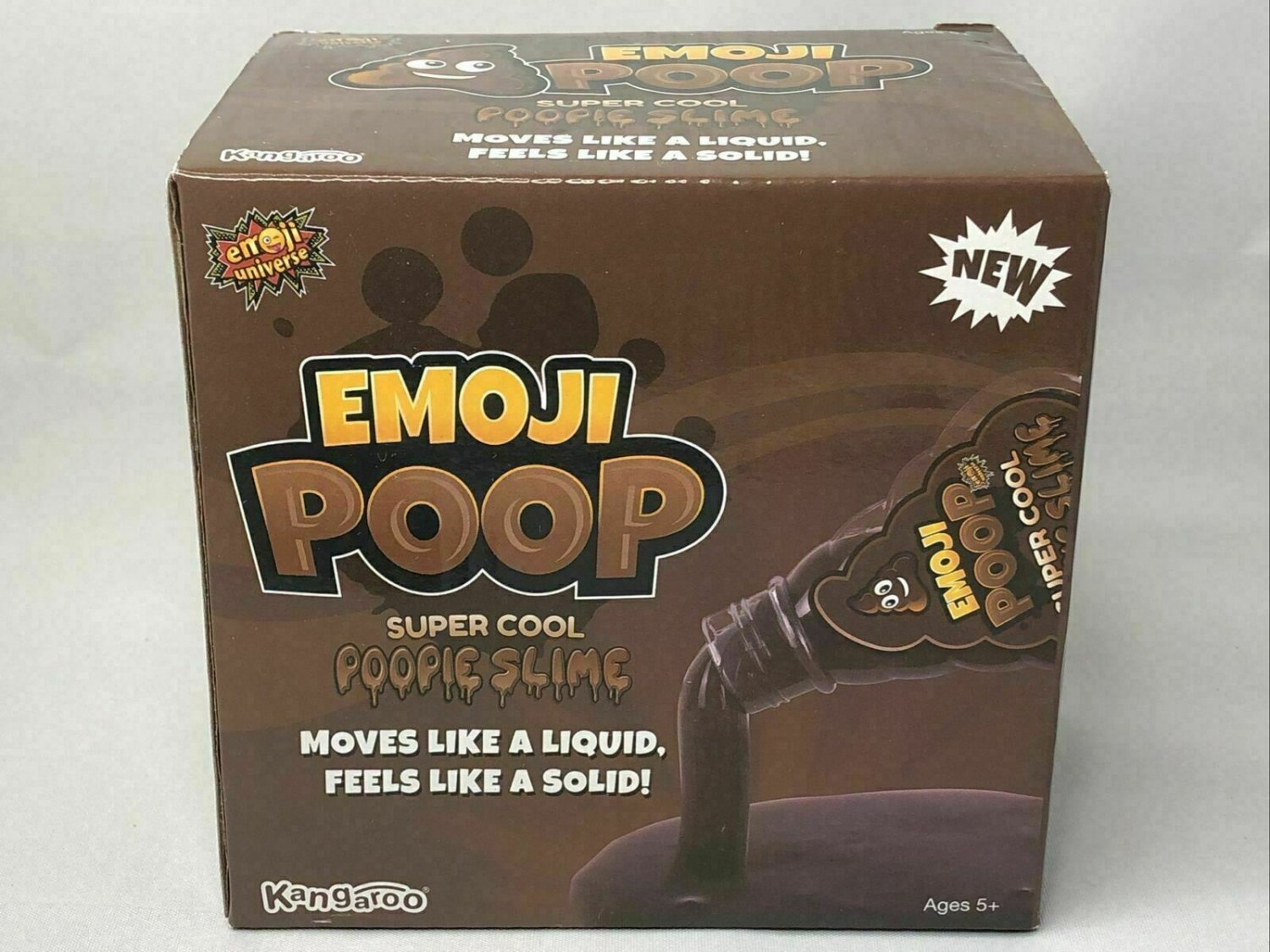 Kangaroo Emoji Poop Slime, 3 Pack Prank Moves like liquid, feels like ...