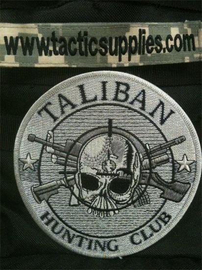 ISIS Taliban Hunting Club Velcro Patch Afghanistan Iraq War US Special ...