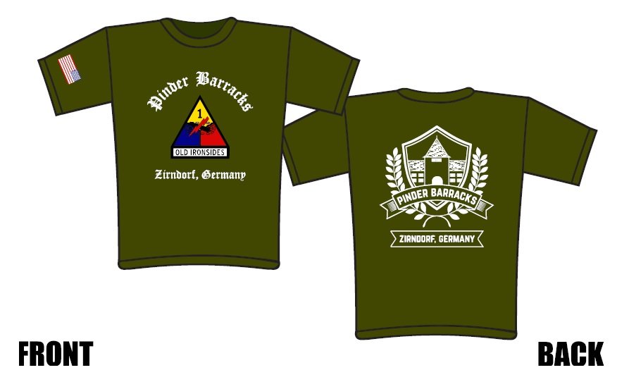 Pinder Barracks shirt 2016 2XL