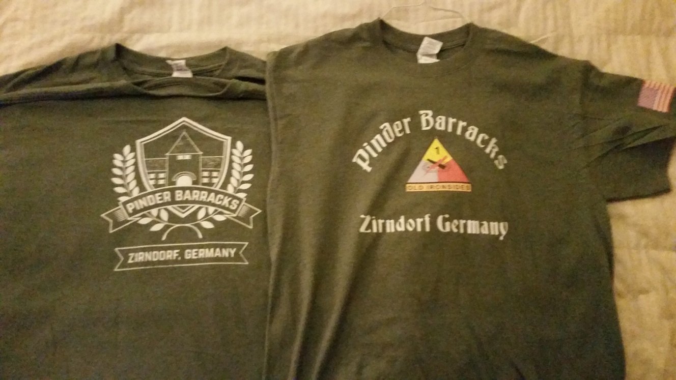 Pinder Barracks shirt 2016 2XL