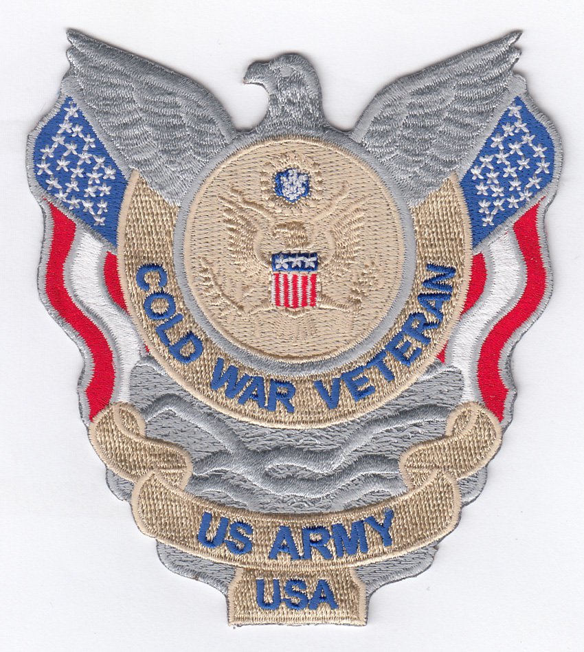 Cold War Veteran - US Army 4" patch BATCH 6