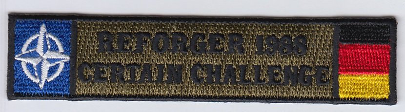 REFORGER 1988 CERTAIN CHALLENGE