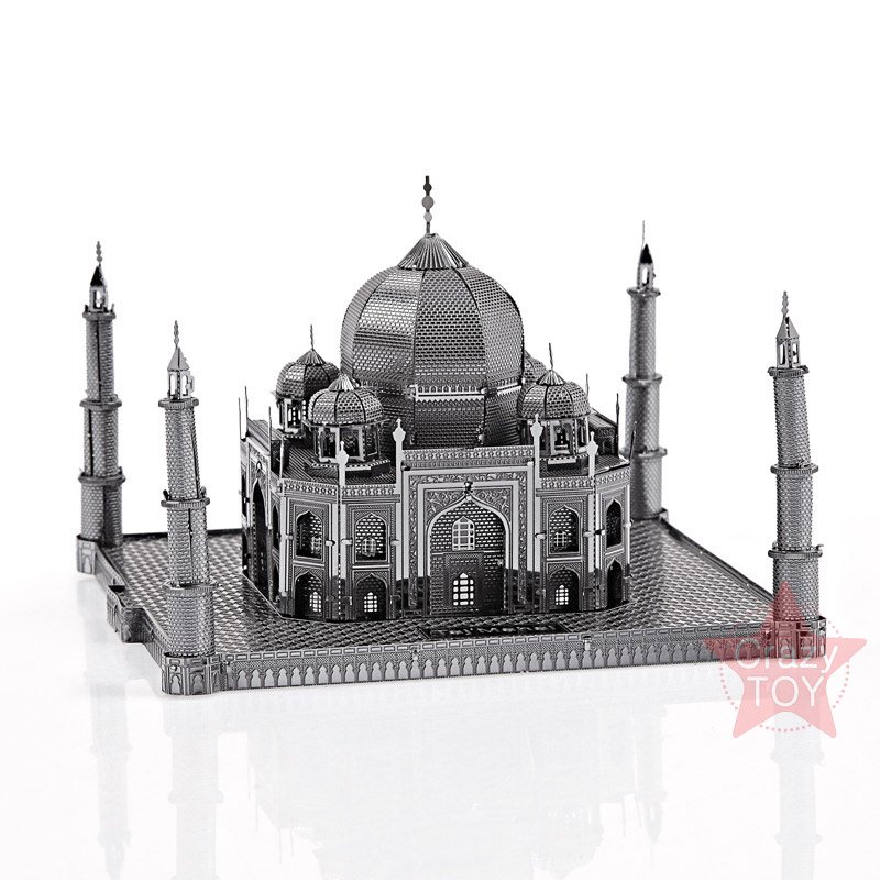 Piececool 3D Metal Puzzle Taj Mahal Building P007G DIY 3D Laser Cut ...