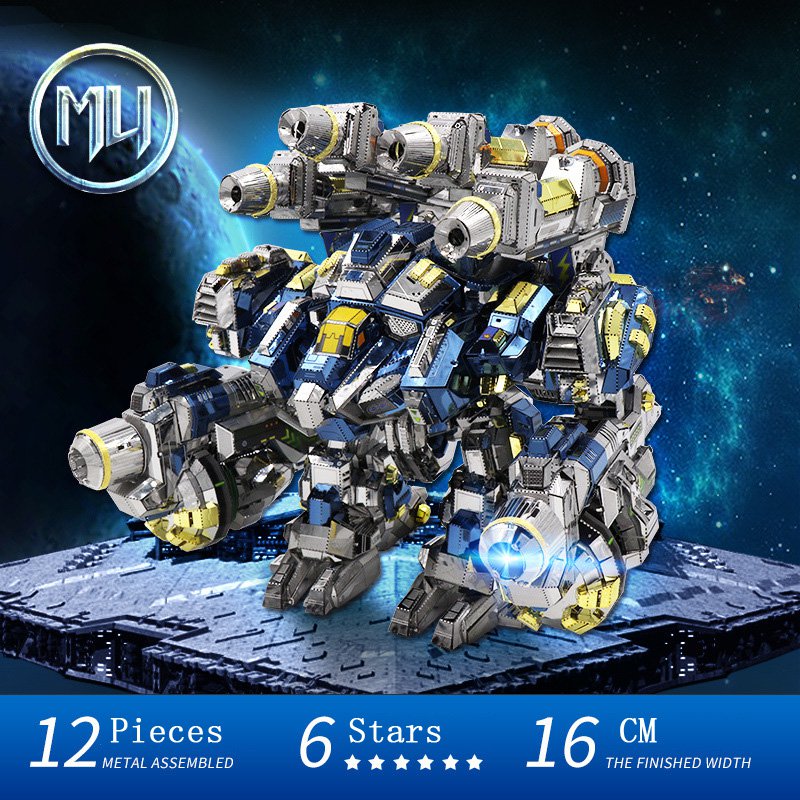MU 3D Metal Puzzle Starcraft 2 Thor Armor Model Kits DIY 3D Laser Cut ...