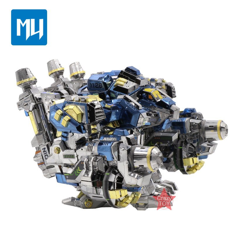 MU 3D Metal Puzzle Starcraft 2 Thor Armor Model Kits DIY 3D Laser Cut ...