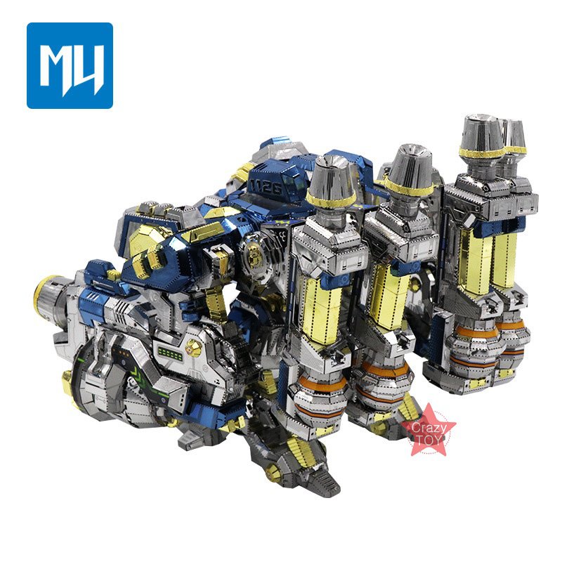 MU 3D Metal Puzzle Starcraft 2 Thor Armor Model Kits DIY 3D Laser Cut ...