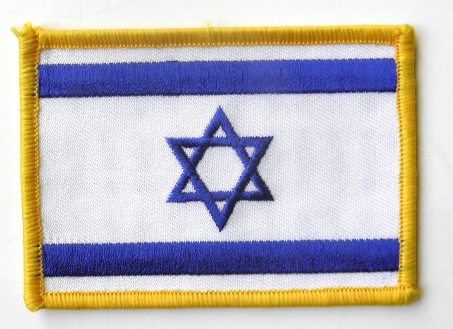 ISRAEL ISRAELI WORLD COUNTRY FLAG RECTANGLE PATCH 2 X 3 INCHES