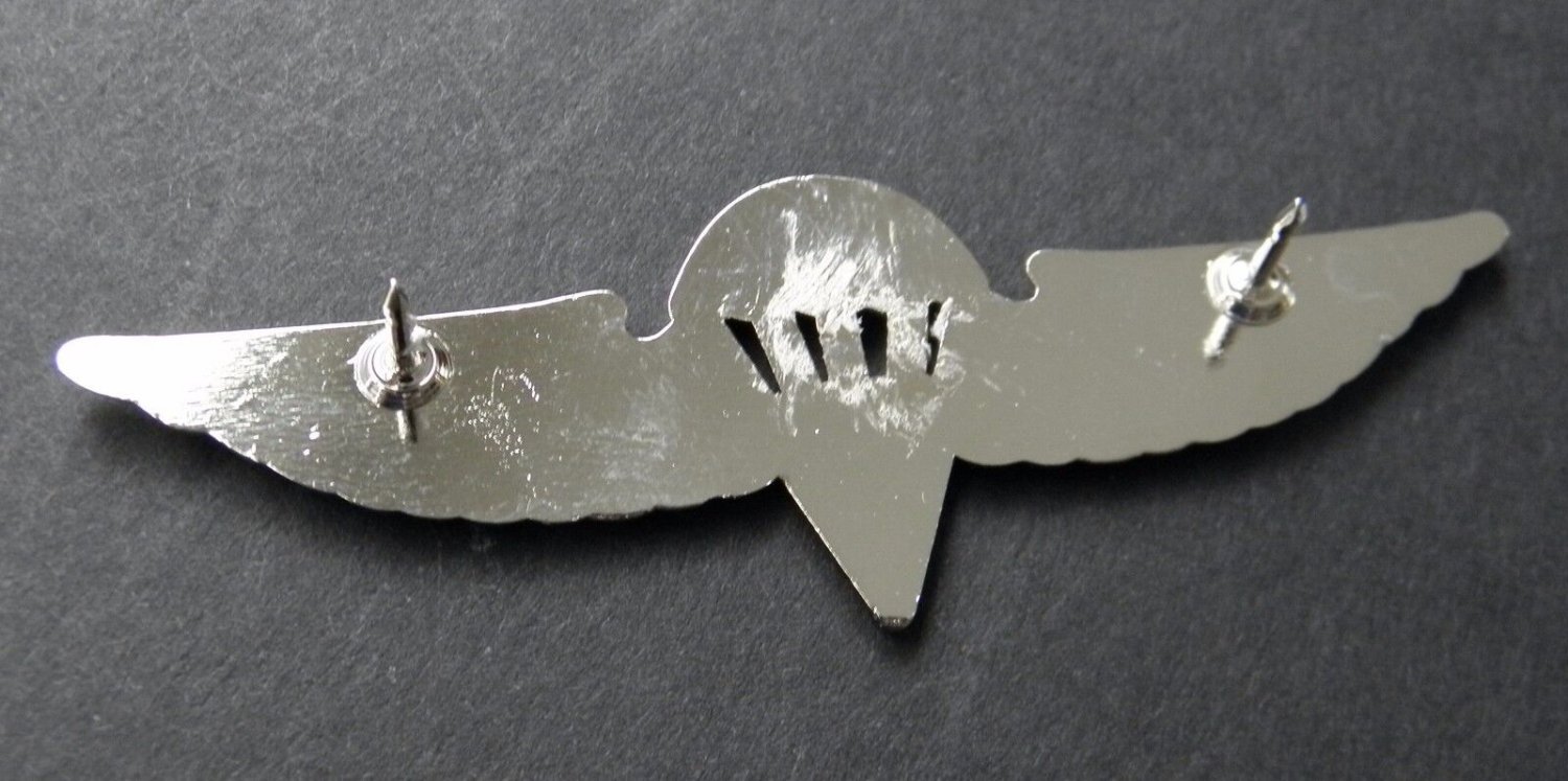 ISRAEL PARATROOPER PARA JUMP WINGS ISRAELI LAPEL HAT PIN BADGE 3 INCHES