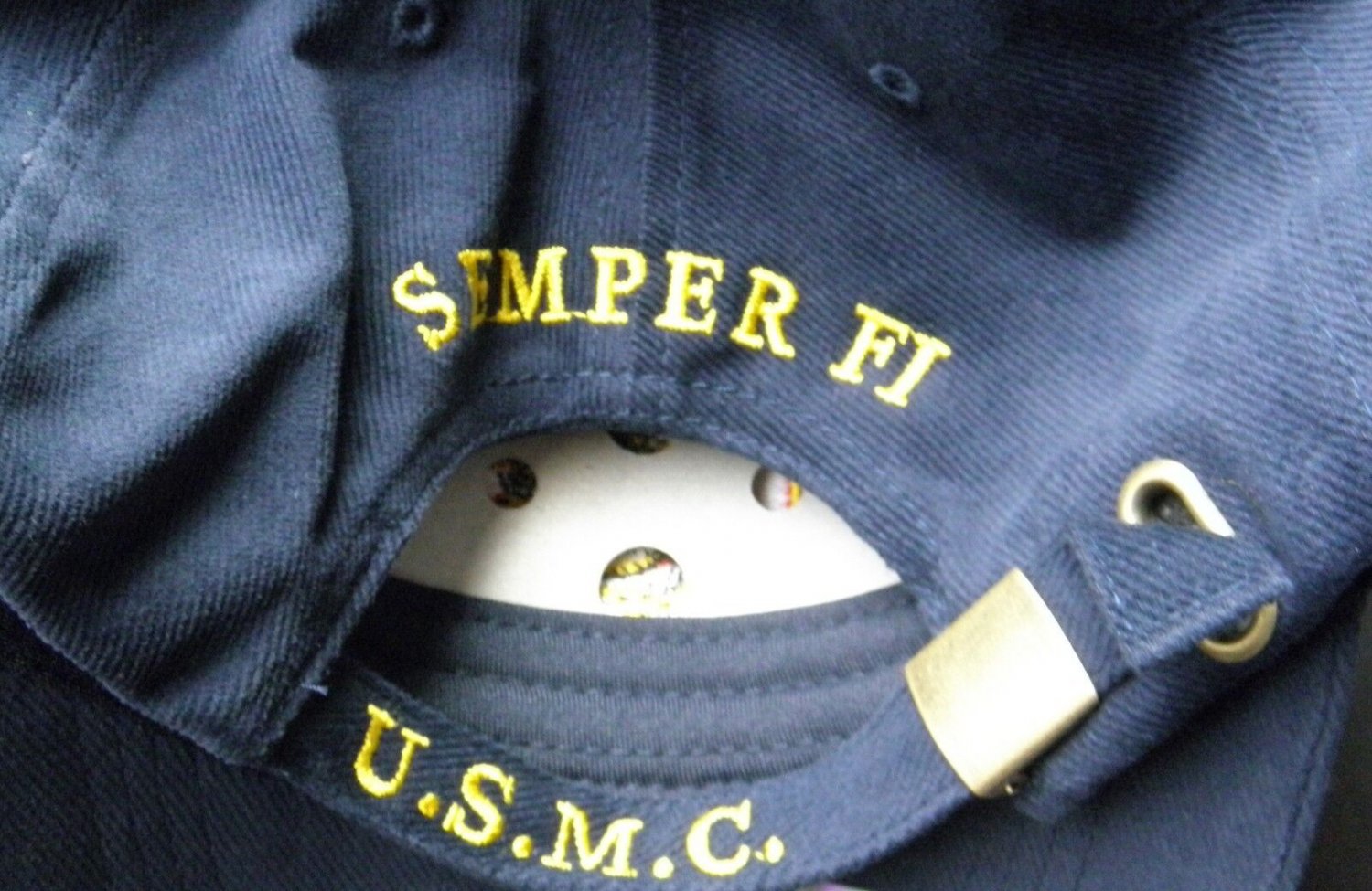 US MARINE CORPS USMC MARINES EMBROIDERED BASEBALL CAP HAT