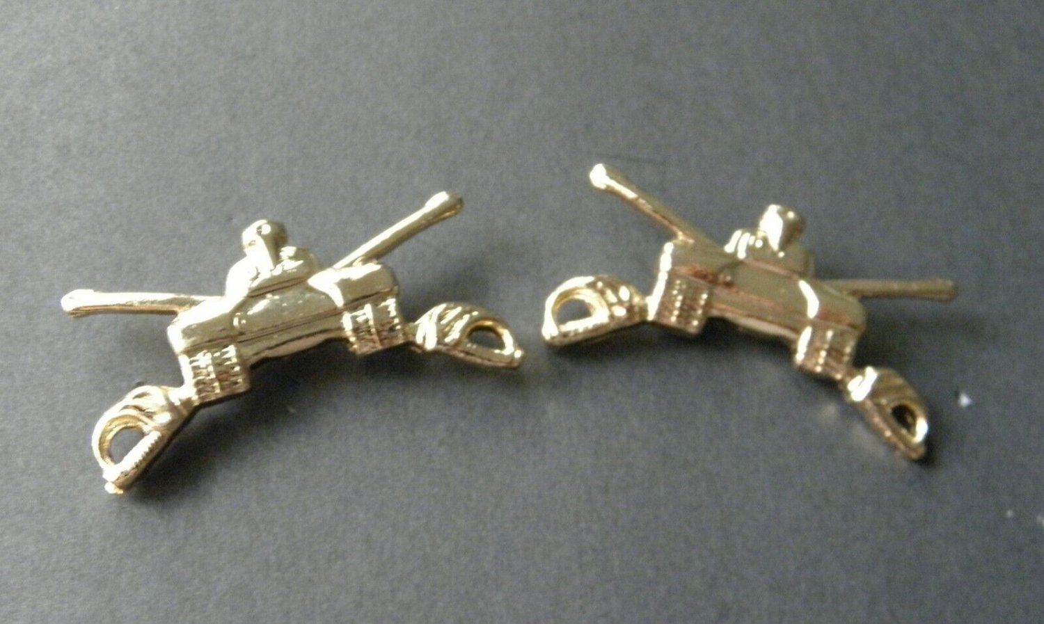 Army Armored Division Cavalry Set of 2 Lapel Pin Badge 1.75 inches ...