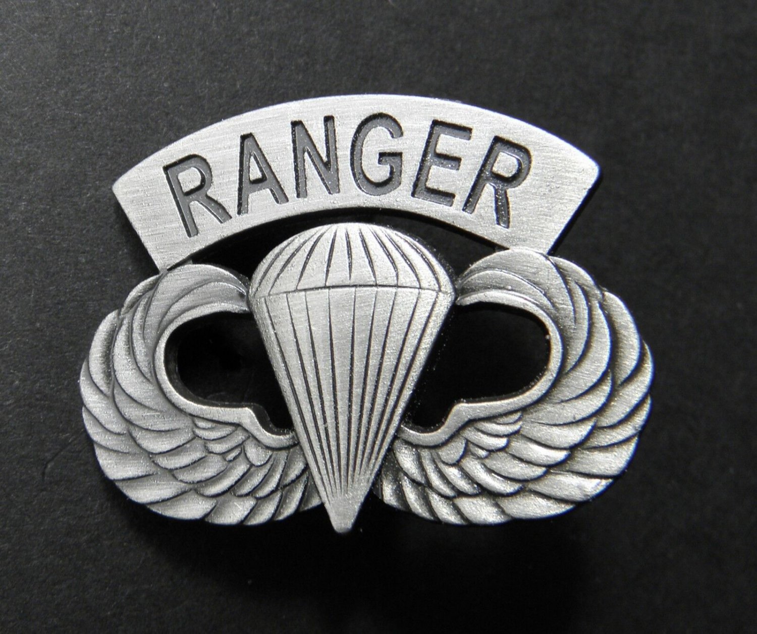 ARMY RANGER SPECIAL FORCES WINGS LARGE LAPEL PIN BADGE 1.5 INCHES