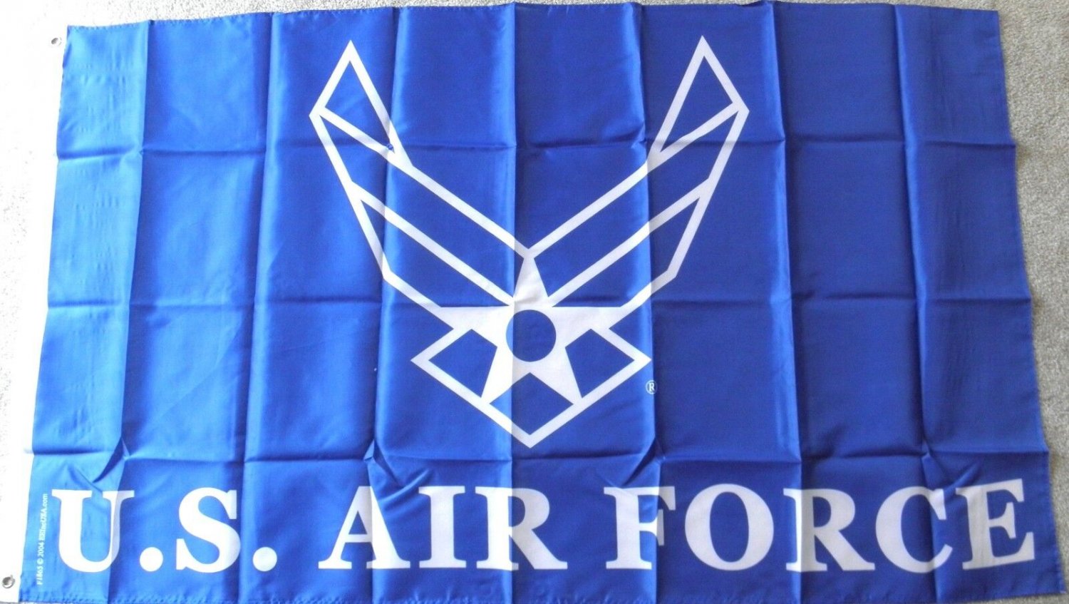 USAF US AIR FORCE WINGS UNITED STATES NYLON POLYESTER FLAG 3 X 5 FEET