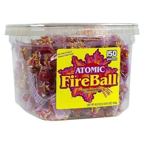 Atomic Fireball Cinnamon Flavor Candy 150 ct