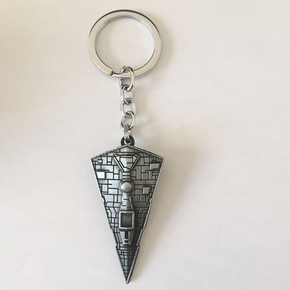 Star Wars Destroyer Ship Model Metal Pendant Key Chain Keyring for Fans ...