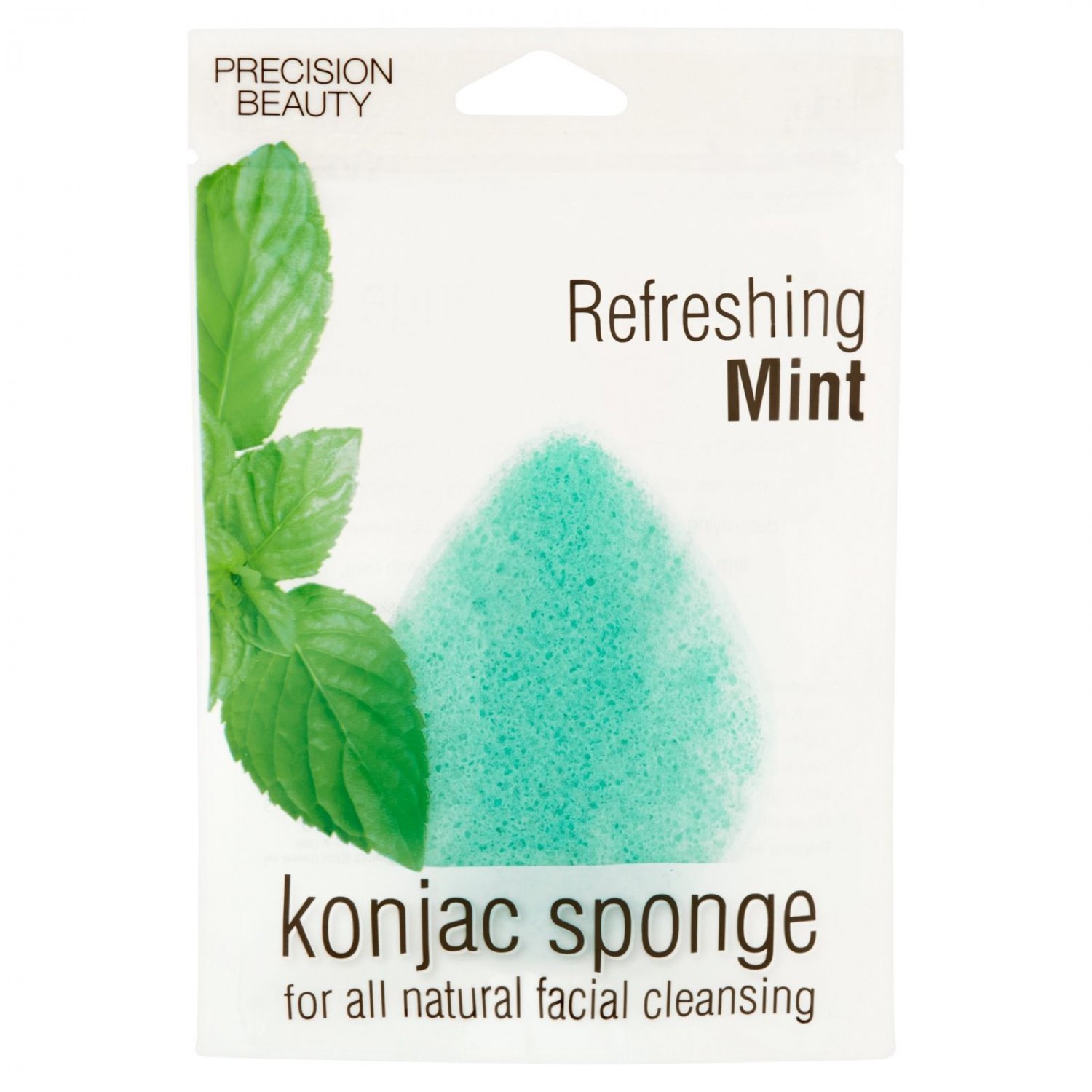 Precision Beauty Refreshing Mint Konjac Sponge Blue