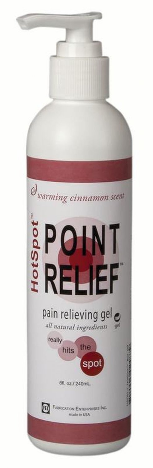 Point Relief HotSpot Warming Gel White 8oz Gel Pump