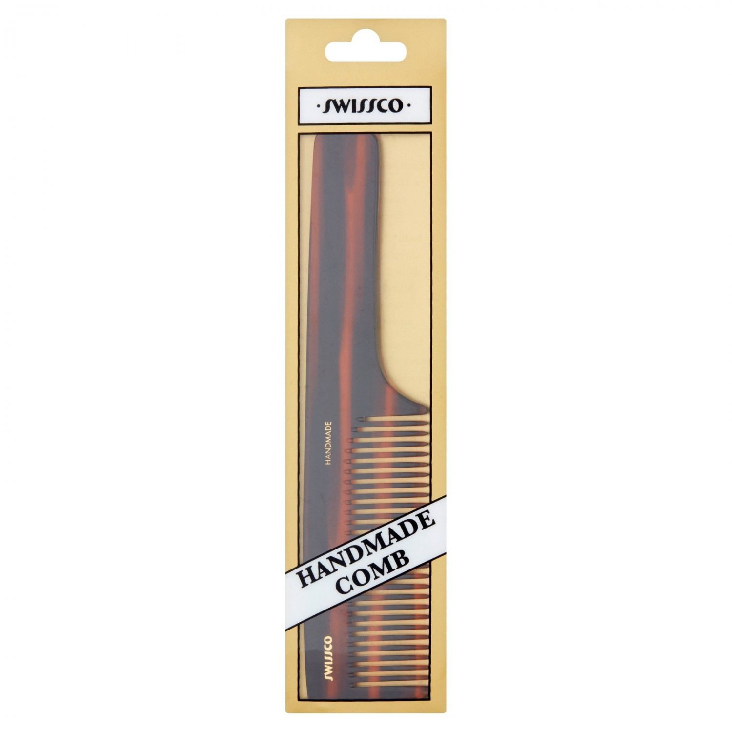 Swissco Handmade Comb Brown
