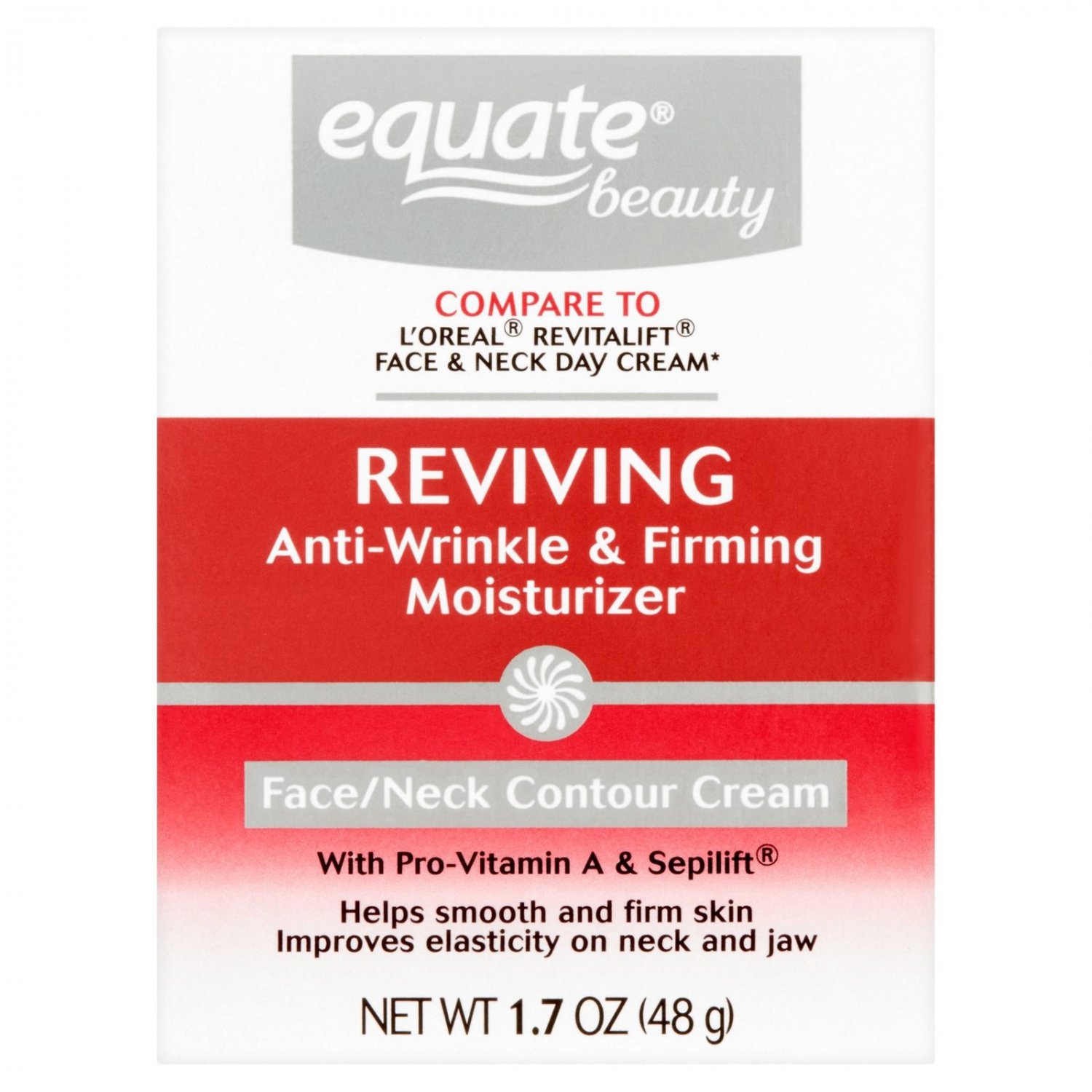 Equate Advanced Firming & Anti-Wrinkle Cream Face and Neck Moisturizer ...