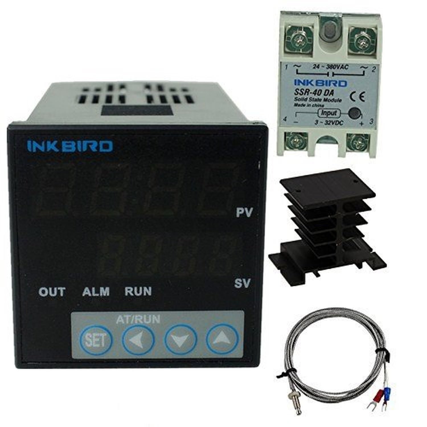 Inkbird F and C Display PID Stable Temperature Controller ITC-106VH ...