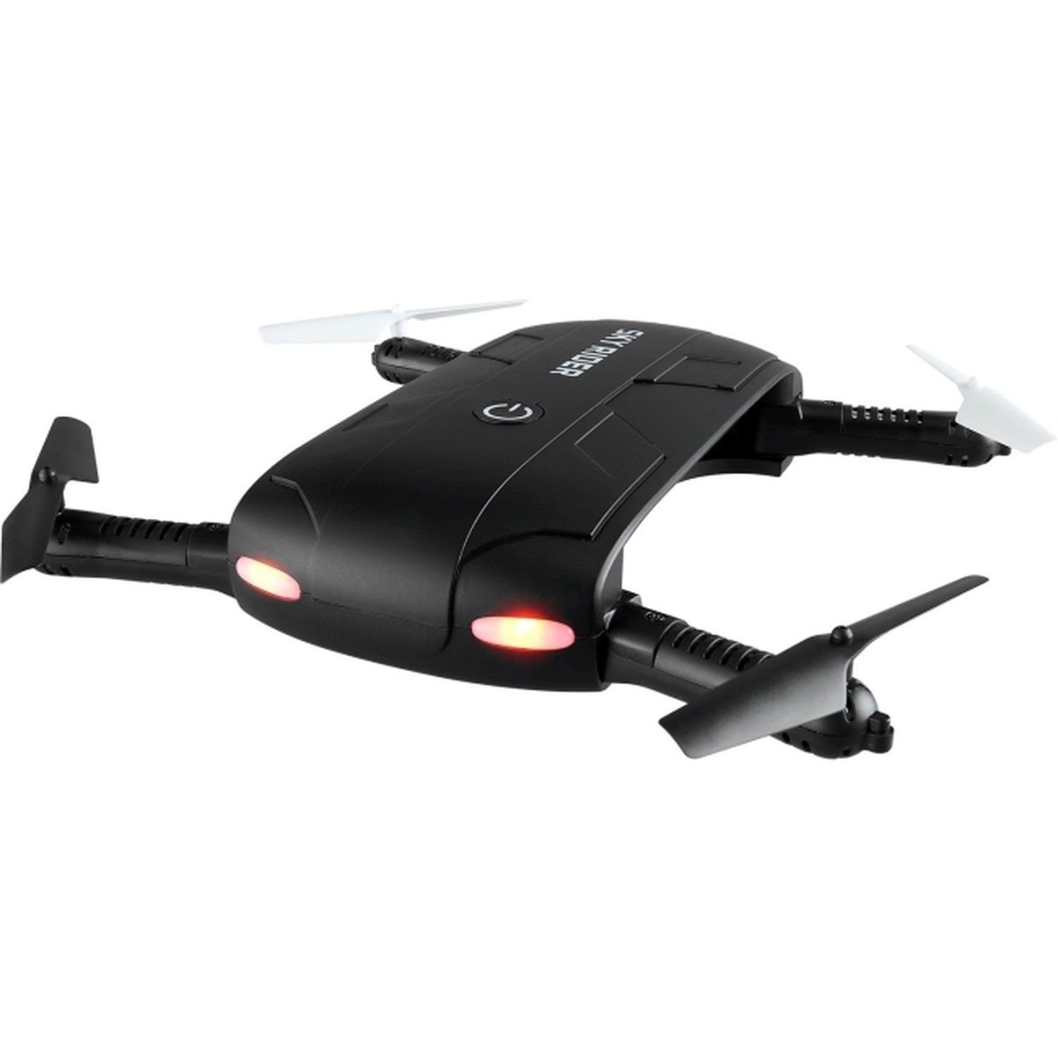 Sky Rider Folding Compact Drone with Camera, DR477B Black 8.27x1.30x5.31