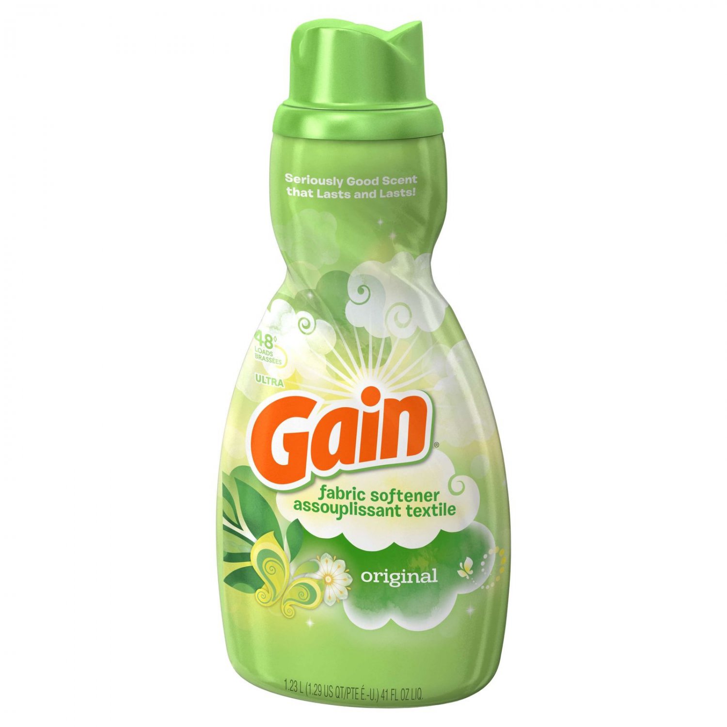 Gain Liquid Fabric Softener, Original, 48 loads, 41 fl oz
