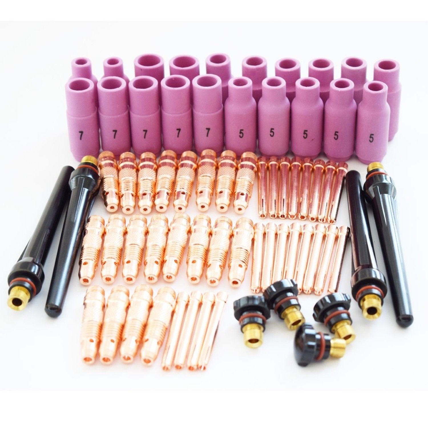 Warrior 68pcs TIG Torch Consumables Accessories KIT for TIG Welding ...