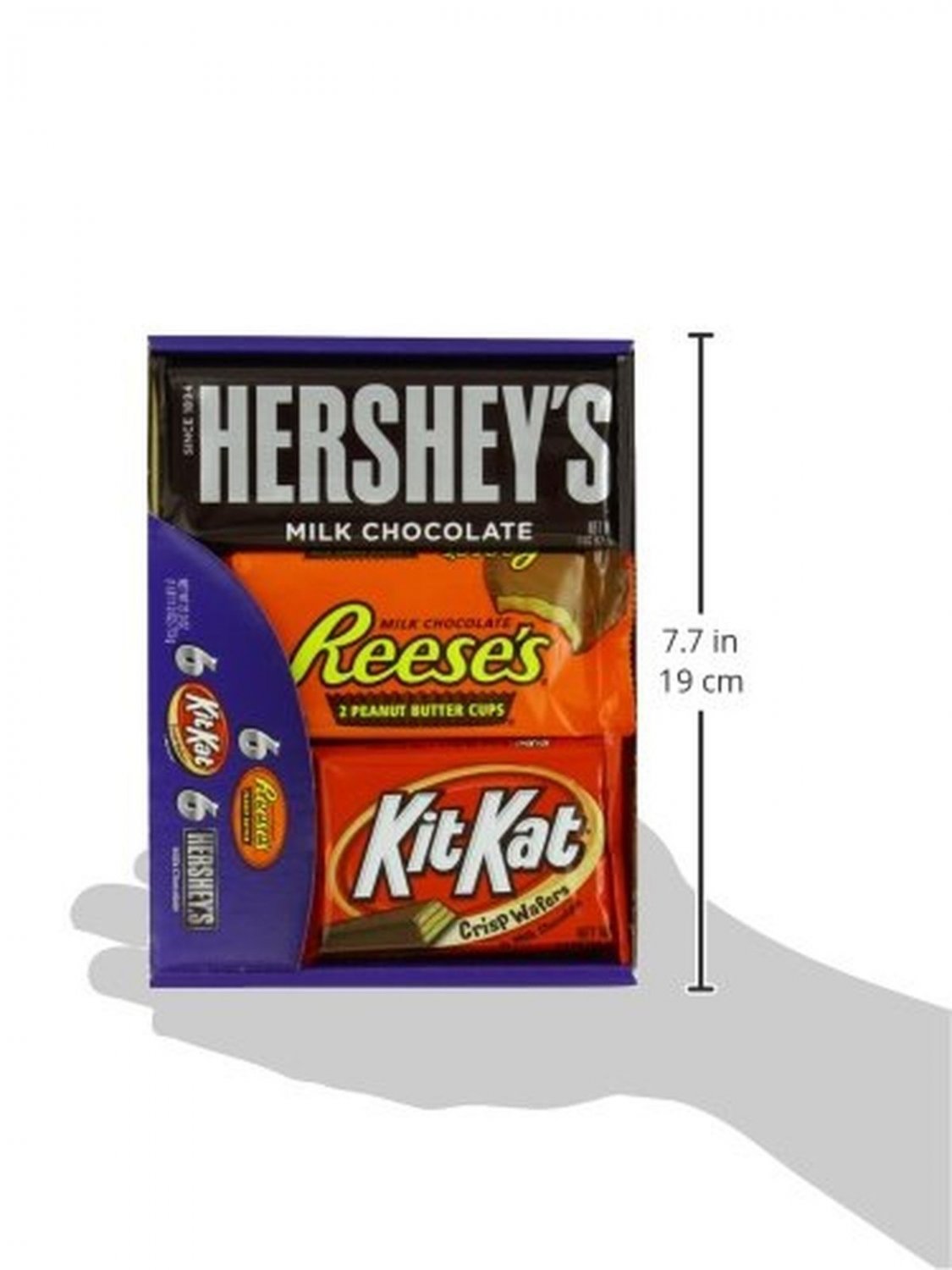 HERSHEY'S Chocolate Candy Bar Variety Pack (Hershey's, Reese's, Kit Kat ...