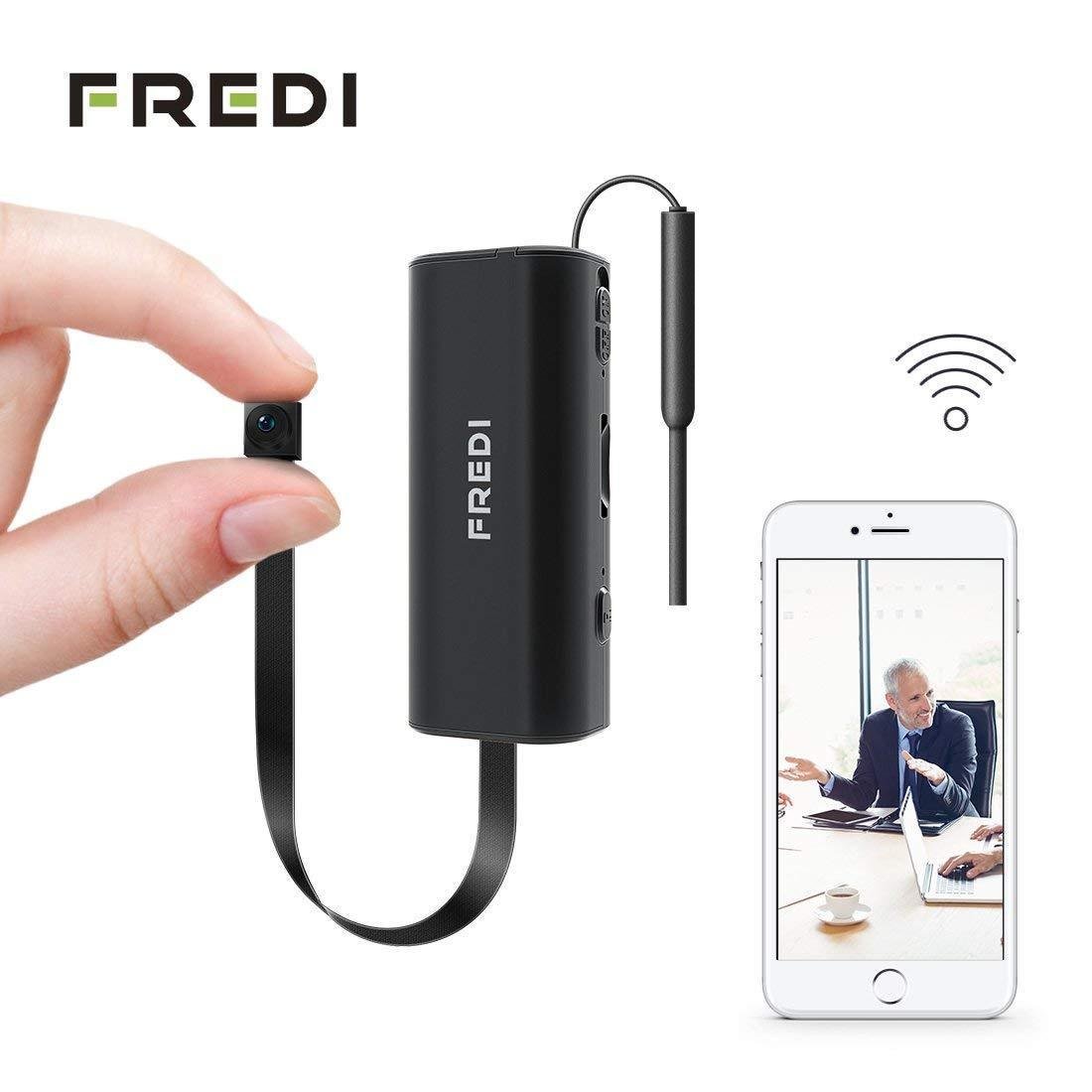 FREDI Spy Hidden Camera 720P Wireless WiFi IP Cameras Home/Office ...