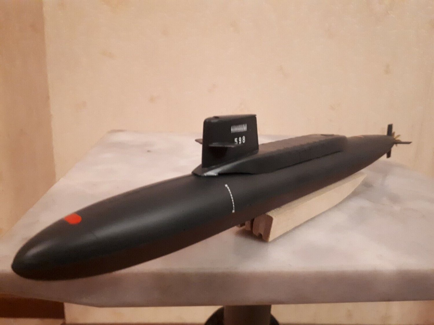 USS George Washington class submarine complete model