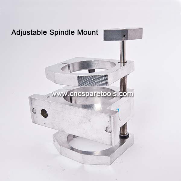 DIY Height Adjustable Spindle Mount Bracket Clamp for CNC Router ...