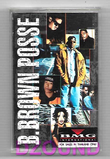 B.BROWN POSSE - B.BROWN POSSE - THAI MUSIC CASSETTE 1993