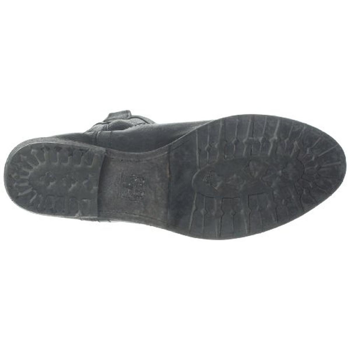 Frye 1777 Womens Carson Lug Short Black Ankle Boots Shoes 7 Medium (B,M ...